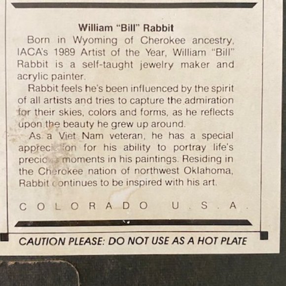 William "Bill" Rabbit | Art | William Bill Rabbit Together We Stand ...